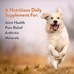 Green Gruff Ease - Dog Joint and Hip Supplement, Joint Supplement for Dogs, Arthritis Pain Relief for Dogs - Organic Dog Arthritis Supplement w/Glucosamine, MSM, Turmeric - Made in USA - 24 Chews