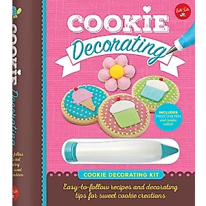 Cookie Decorating: Easy-to-follow recipes and decorating tips for sweet cookie creations - Includes frosting pen and cookie cutter! (Kids Craft Kit Series)