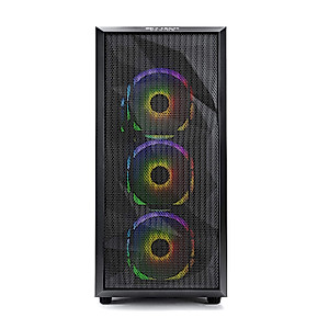 Skytech Chronos Gaming PC Desktop - AMD Ryzen 7 3700X 3.6GHz, RTX 3070 8GB, 16GB DDR4 3200, 1TB NVME, 650W Gold PSU, Windows 10 Home 64-bit, Black