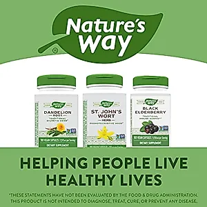 Nature's Way Premium Herbal St. John’s Wort Herb, 700 mg per serving, 180 VCaps