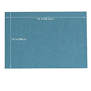 8pcs Book Cloth 14x10 Inch Fabric Surface Paper Backed 4 Colors Bookbinding Cloth for Adult DIY Book Album Cover (Style C)