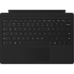 Microsoft PUV-00001 Surface Pro 7 12.3 inch Touch Intel i5-1035G4 8GB/256GB Platinum Bundle with Microsoft Type Cover for Surface Pro Black