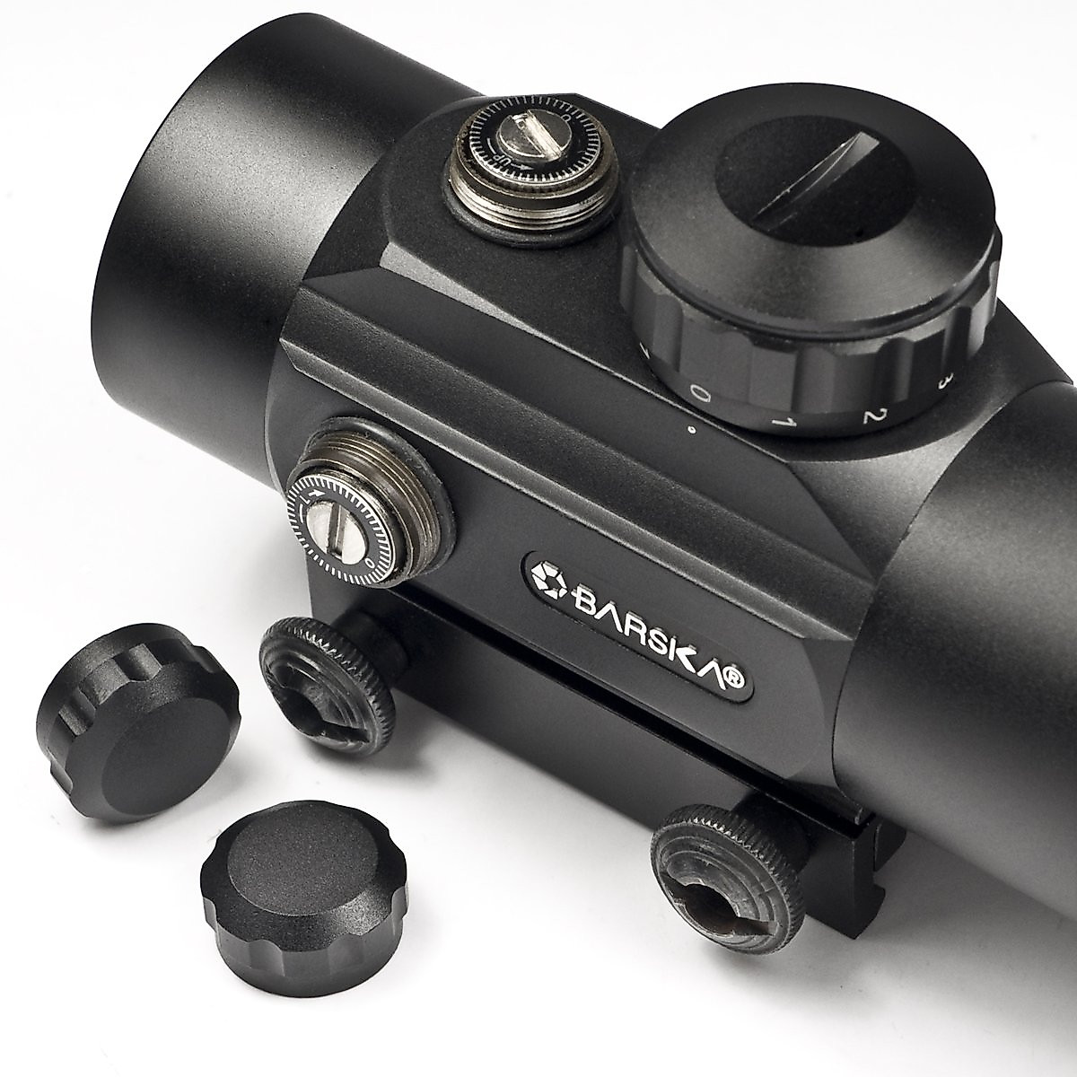 BARSKA 2X30 Red Dot Quick Target Riflescope , Black