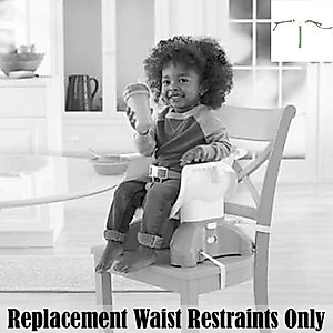 Fisher Price Space Saver High Chair Replacement (DLG99 Gray Space Saver Straps)