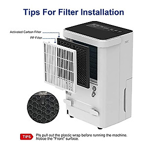 Shinco 30 Pints Dehumidifier for Home and Basements, 1500 Sq.Ft Dehumidifier with Drain Hose, Auto or Manual Drainage, Auto Defrost, Quietly Remove Moisture, Activated Carbon Filter, 24HR Timer