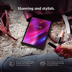 Lenovo Tab M8 (3rd Gen) 8" HD (1280x800) IPS 350nits Glossy, Touch, MediaTek Helio P22T up to 2.3 GHz, 8 Cores, 3GB RAM, 32GB eMMC, Bluetooth, WiFi, Android 11, Iron Grey, EAT Cloth