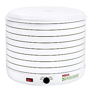 Nesco FD-1018A Gardenmaster Pro Food Dehydrator, for Jerky and Snacks, White