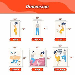 PrimaSleep Queen Mattress, 10 Inch Support Cloud Hybrid Mattress, Gel Infused Memory Foam, Pocket Spring for Support and Pressure Relief, CertiPUR-US Certified, Bed-in-a-Box, Soft, Queen Size