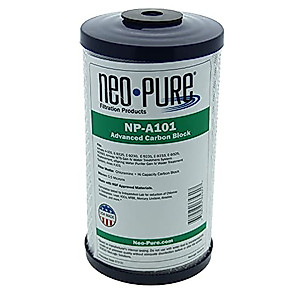 Neo-Pure Amway/Quixtar - DWC-A101 - Compatible Replacement Water Filter for Amway A101, E84, E-85, E-9225 - Single