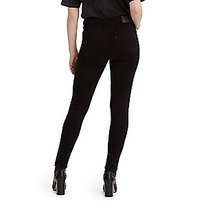 Levi's Women's 711 Skinny Jeans Pants, -soft black, 32 (US 14) S