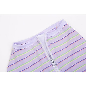 Puppy Striped Recovery Suit for Female Male Dogs Cats,Zip Up Dog Onesie Recovery Shirt Abdominal Wounds,Professional Spay Neuter Dog Pet Bodysuit After Surgery Wear Anti Licking Wounds