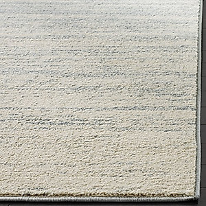 SAFAVIEH Adirondack Collection Accent Rug - 4' x 6', Slate & Cream, Modern Ombre Design, Non-Shedding & Easy Care, Ideal for High Traffic Areas in Entryway, Living Room, Bedroom (ADR113T)