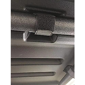 Chikia 6PCS Front Windshield Mount Clamps Straps Kit Compatible For Hisun UTV 400 500 700 800 strike550 Massimo msu 500 700 Axis 500 700 Coleman 500 700 Cub Cadet 500 700 Bennche 500 700