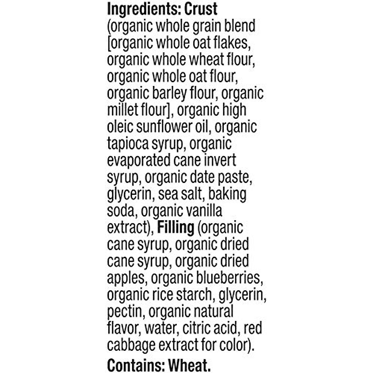 Plum Organics Jammy Sammy Blueberry & Oatmeal, 1.02 Oz, 5 Ct