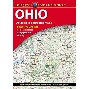 Delorme Atlas & Gazetteer Ohio