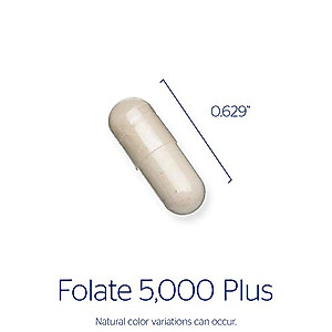 Pure Encapsulations - Folate 5,000 Plus - Activated Folate, Vitamin B12 and B6 Combination - 60 Capsules