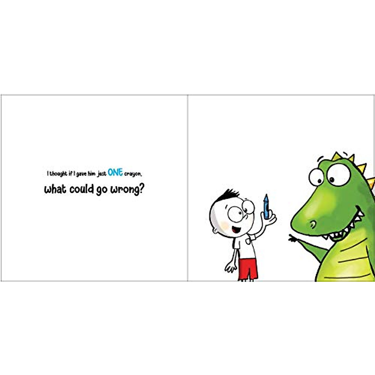 Never Let A Dinosaur Scribble!