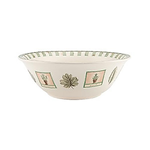 Pfaltzgraff Naturewood Vegetable-Bowls, white, green