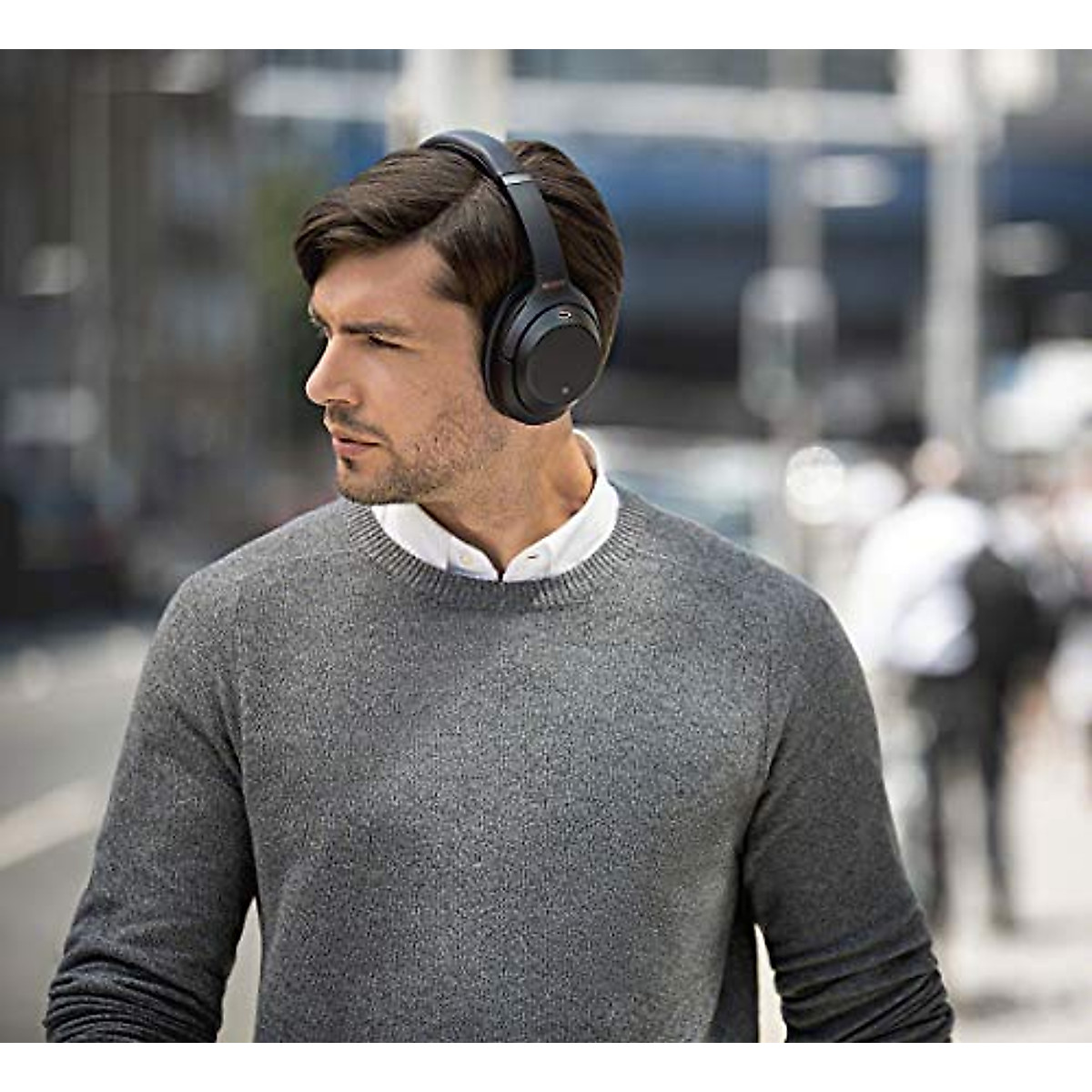 Sony Bluetooth Headphones WH-1000XM3SM Platinum Silver [High Resolution/Microphone/Bluetooth/Noise Cancellation] (Japan Import)