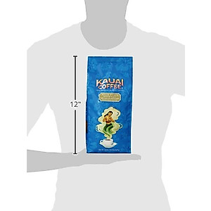 Kauai Whole Bean Coffee, Koloa Estate Medium Roast - Arabica Whole Bean Coffee from Hawaii’s Largest Coffee Grower - Bright Aroma with Light Floral Notes - 32 Ounce