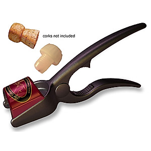 The Champagne Opener - Black in Gift Box