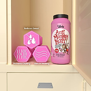 Anti Monkey Butt Lady Powder, 6 Ounce, 2 Count