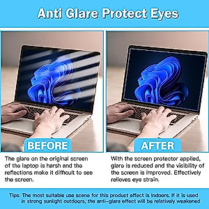 F FORITO 2-Pack Anti Blue Light Screen Protector Compatible with 14.4" Microsoft Surface Laptop Studio (2022) - Eye Protection Anti Glare & Anti Scratch Screen Filter