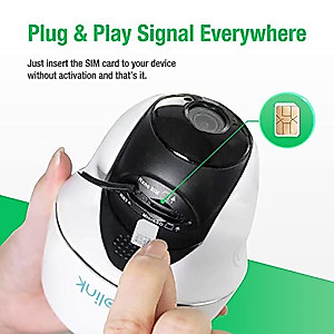 Support Verizon ATT T-Mobile EIOTCLUB Data SIM Card - USA Coverage No Contract 4G LTE Cellular for Security Solar and Hunting Trail Game Cameras Unlocked IoT Device