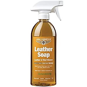 Leather Cleaner Leather Soap Aircraft Quality for Your Car RV and Furniture 16oz Better Than Automotive Products Meets Boeing Aircraft Specifications