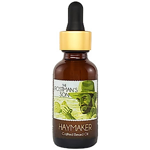 The Postman's Son - HAYMAKER - Crafted Beard Oil - 1 fl oz