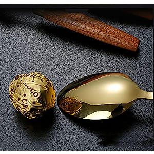 32-Piece Wood Silverware Cutlery Set for 8,Quality Stainless Steel Cutlery Set with Wooden Handle, Modern Tableware Cutlery Set for Home Restaurant Hotel Family Gatherings Mirror Finish