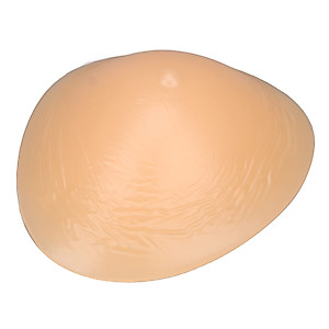 Breast Prosthesis Mastectomy, Soft Silicone Triangular Shaped Concave Bottom Prosthetic Breast for Crossdresser, Prosthesis Mastectomy (Model 2)