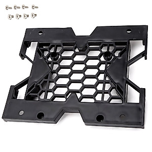SSD Hard Drive Adapter Tray with Screws can Mount Fan 5.25" to 3.5" 2.5"