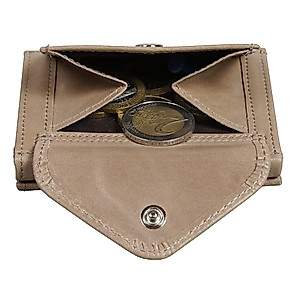 EXENTRI Multiwallet with RFID protection with credit card holder with snap enclosure