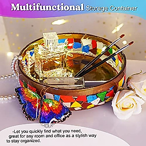 LET'S RESIN Large Epoxy Molds, 8'' for Succulent Pot, Round Silicone Molds for Casting Resin, Plaster, Concrete Cement, DIY Jewelry, Makeup Storage Container, Flower Plant Pots