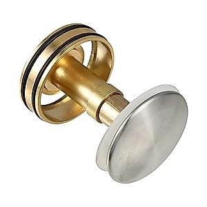 ORFOFE 1pc Wash Basin Sink Kitchen Sink Stopper Strainer Bathtub Stopper Bathroom Sink Cover Strainer Water Trough Bounce Drain Strainer Golden