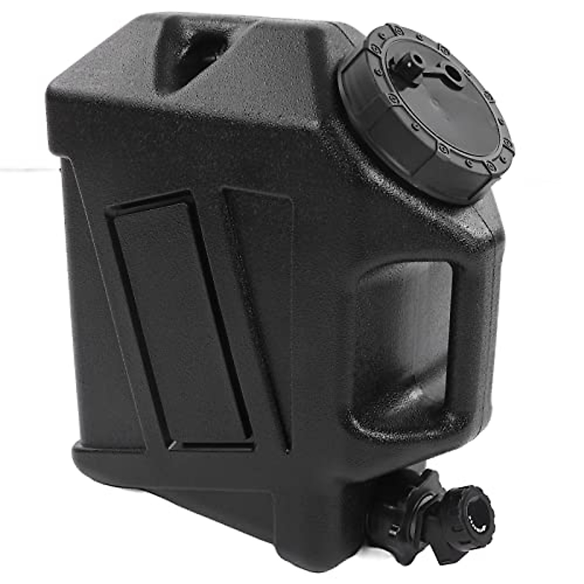 Pwshymi Portable Water Container, Easy to Operate Food Grade HDPE Multipurpose Water Container for Picnics