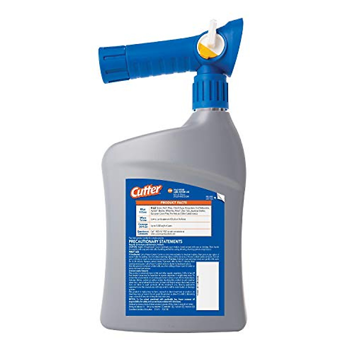 Cutter Backyard Bug Control Spray Concentrate, 32 Oz and Backyard Bug Control Outdoor Fogger, Kills Mosquitos, Gnats & Flies, Perfect for Backyards, Decks, Patios, 16 Ounce