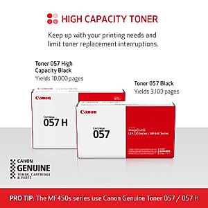 Canon imageCLASS MF453dw All-in-One Wireless Monochrome Laser Printer | Print, Copy, & Scan| | 5" Color Touch LCD | One Pass Duplex Scan