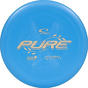 Latitude 64 Eco Zero Pure Putt & Approach Golf Disc [Colors May Vary] - 173-176g