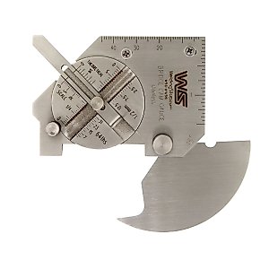 Mini Bridge CAM Gage Welding Fillet Throat Leg Size Bevel Angle Undercut Inspection Tool in Inch/mm