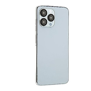 LANTRO JS Smart Phone, 6.1in, Ten Core, 2G/5G WiFi, 4GB/64GB, 8MP/16MP, 7000mAh, for Android 11.0, White, EU Plug,Compatible with 100-240V