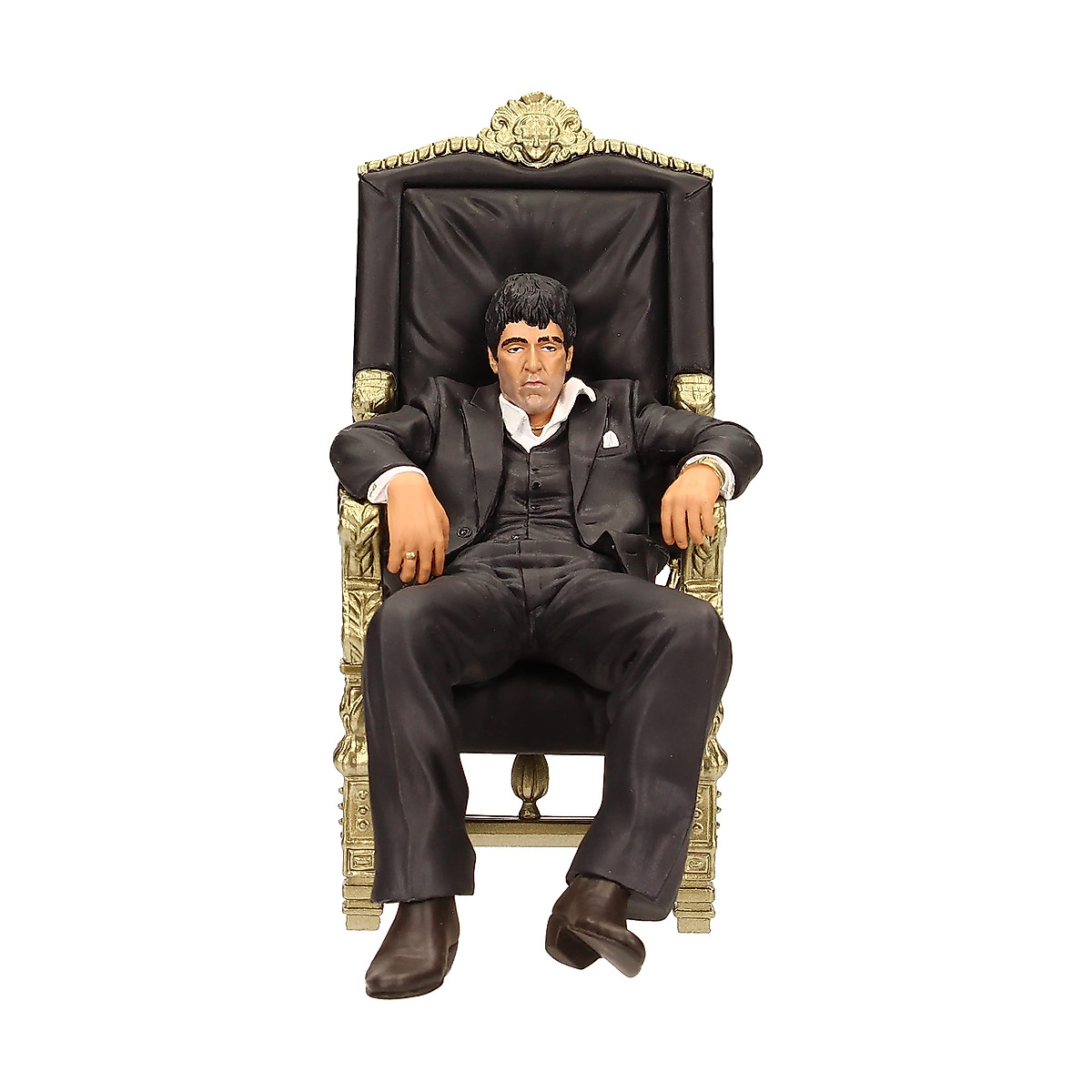 SD Toys Movie Icons Scarface: Tony Montana Throne 7" Figure