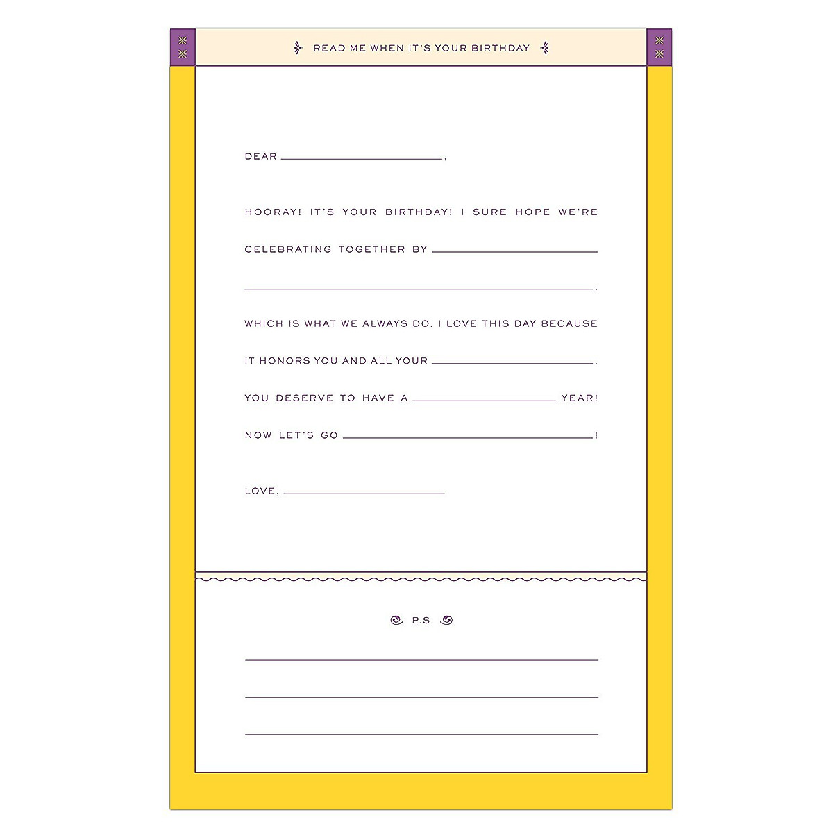 Knock Knock Letters to My Very Best Friend Read Me When Box