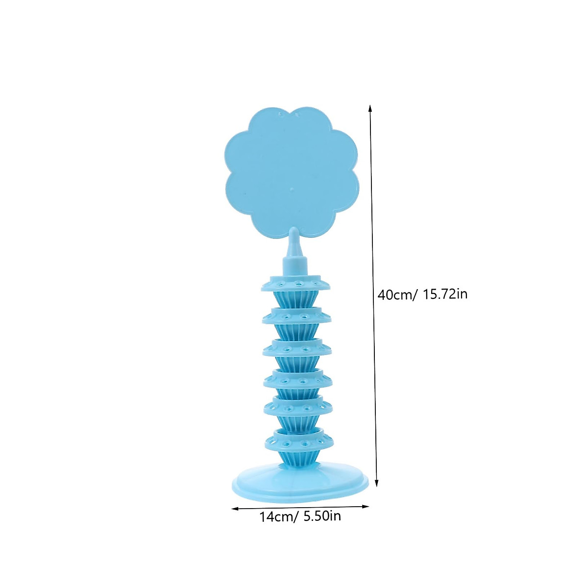 Cabilock 1pc Lollipop Display Stand Lollipop Stand Display Holder Rack (random Color) Candy Stand Holder Base Multi-function Display Rack Cake Pop Sticks Making Tools Pop Tree Shelves Pp