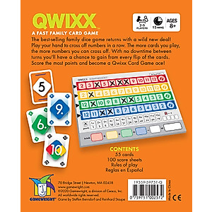 Qwixx The Card Game