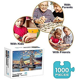 TYmall Jigsaw Puzzle,1000 Piece Puzzle Kids Adult English Picture West Highland Scottish Terrier Dog Art Vintage Educational Toy Family Entertainment Educational Wooden Puzzles