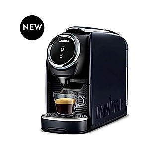 Lavazza BLUE Classy Mini Single Serve Espresso Coffee Machine LB 300, 5.3" x 13" x 10.2" 2 Coffee selections: simple touch controls, 1 programmable free dose and 1 pre-set