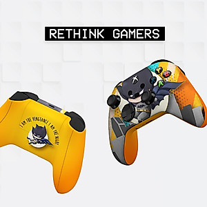 Baby batmen Vengeance Customised Wireless Controller for Xbox by BCB. Original Xbox Controller Compatible with Xbox One/Series X & S Console. Customized with Water Transfer Printing (Not a Skin)