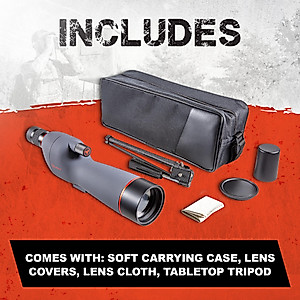Firefield 20-60x60SE Spotting Scope Kit - Gray